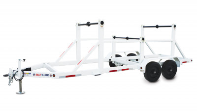 Rally Trailer Manufacturing 2.5 Place Manual Trailer Cable Reel Trailer ...
