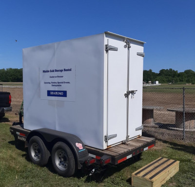 Kingtec 5x8' Cooler/Freezer Trailer Walk-In Cold Storage Trailers and ...