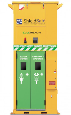 ATS ShieldSafe, EcoDrench C1D2, Emergency Shower & Eyewash Station ...