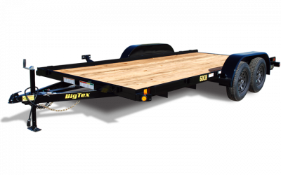 BIG TEX 60CH 83" X 16 ECONOMY TANDEM AXLE CAR HAULER | Lease/Finance or Buy
