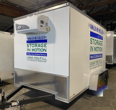 Storage in Motion arktik 2000US Walk-In Cold Storage Trailers and ...