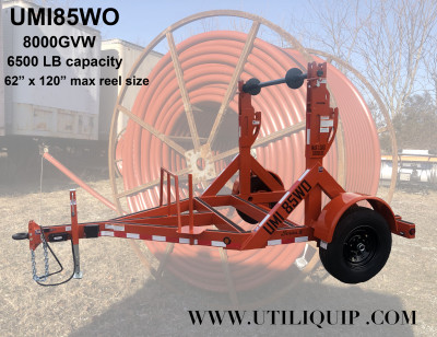 Utiliquip UMI85WO Cable Reel Trailer from $182.39/mo