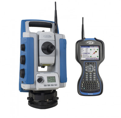 Spectra Precision Focus 35 + Ranger 3RC Total Station & Data Collector ...