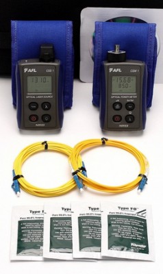AFL AFL Noyes CKS-2 SM Fiber Optic Loss Test Set Optical Loss Test Set ...