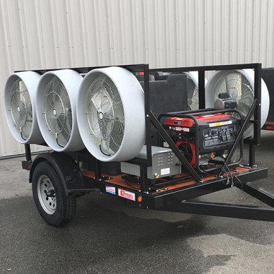 Advanced Misting System Mobile 6 Self-Contained Cooling Trailer | Lease ...