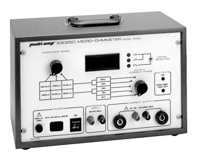 Multi-Amp M400 Contact Resistance Test Set, 100A | Rent, Finance, or Buy