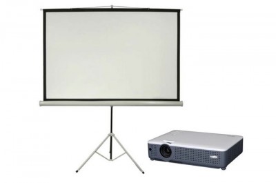 4K HD DLP Data Projector Kit w/ 6' Screen from $1,620.00/mo