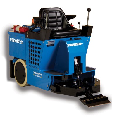 Innovatech Terminator T-2100 XME Battery Powered Ride-On Floor Scraper ...